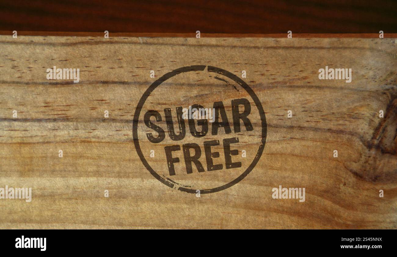 Sugar free stamp icons in few color versions. Healthy diabetic diet ...