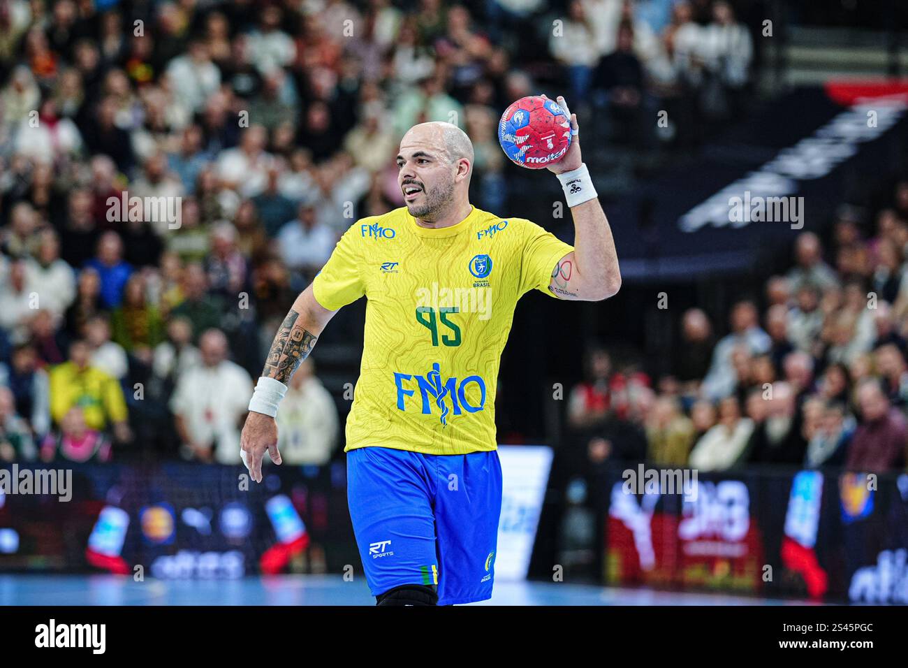 Gustavo Rodrigues (Brasilien, #95) GER, Deutschland vs. Brasilien ...