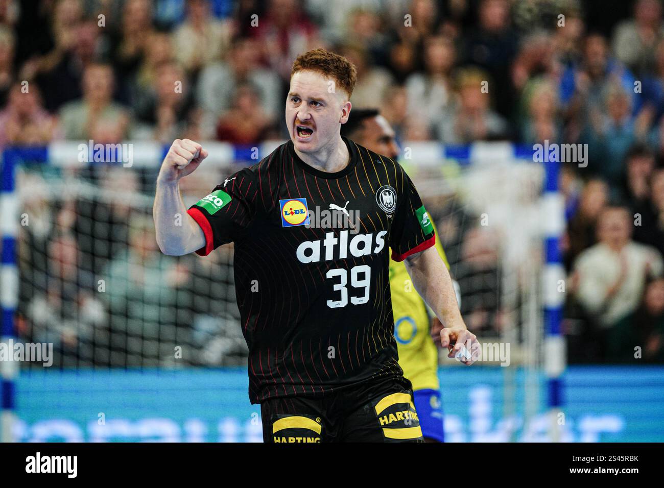 Torjubel Lukas Stutzke (Deutschland, #39) GER, Deutschland vs ...