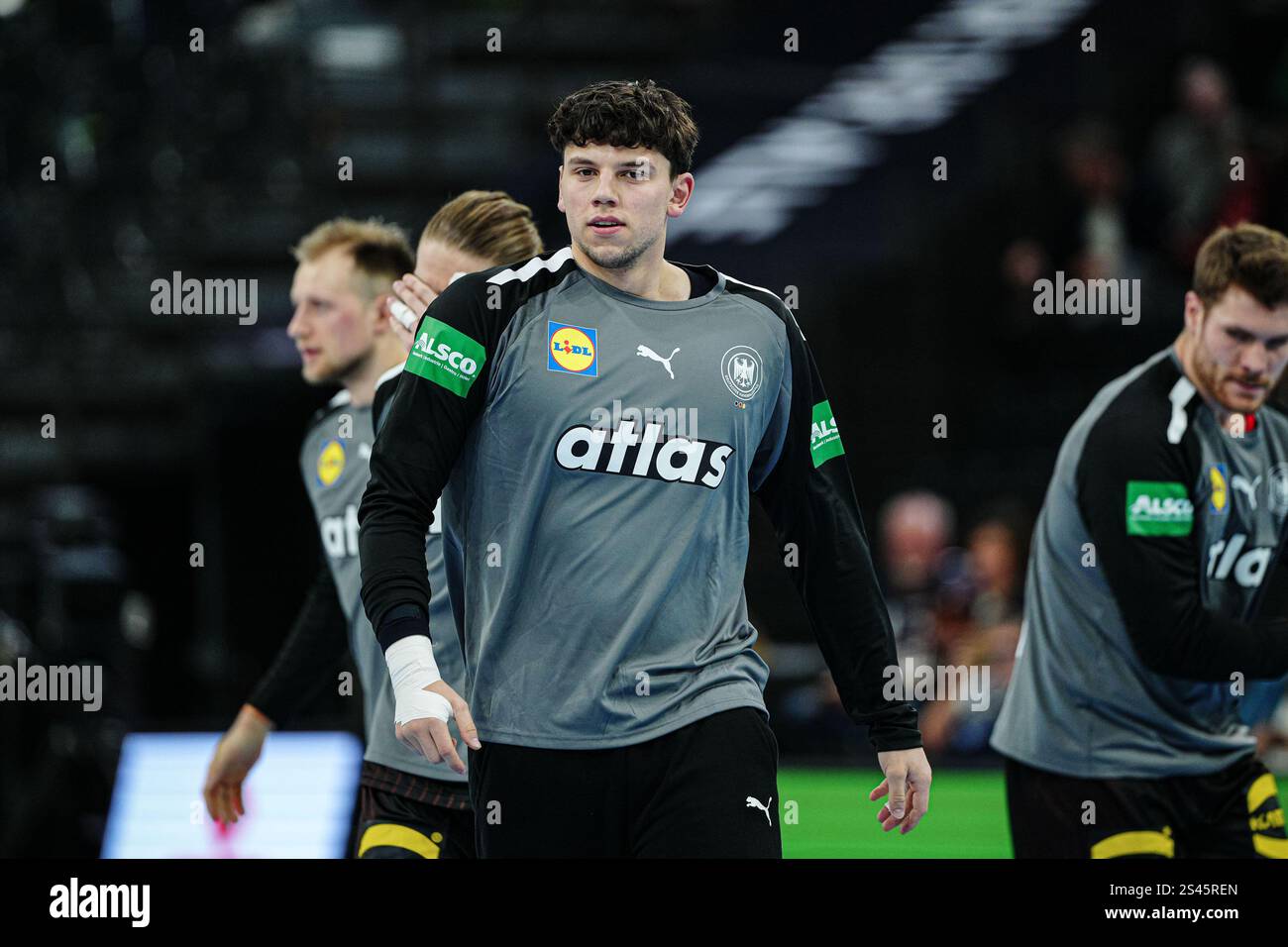 Marko Grgic (Deutschland, #71) GER, Deutschland vs. Brasilien, Handball ...