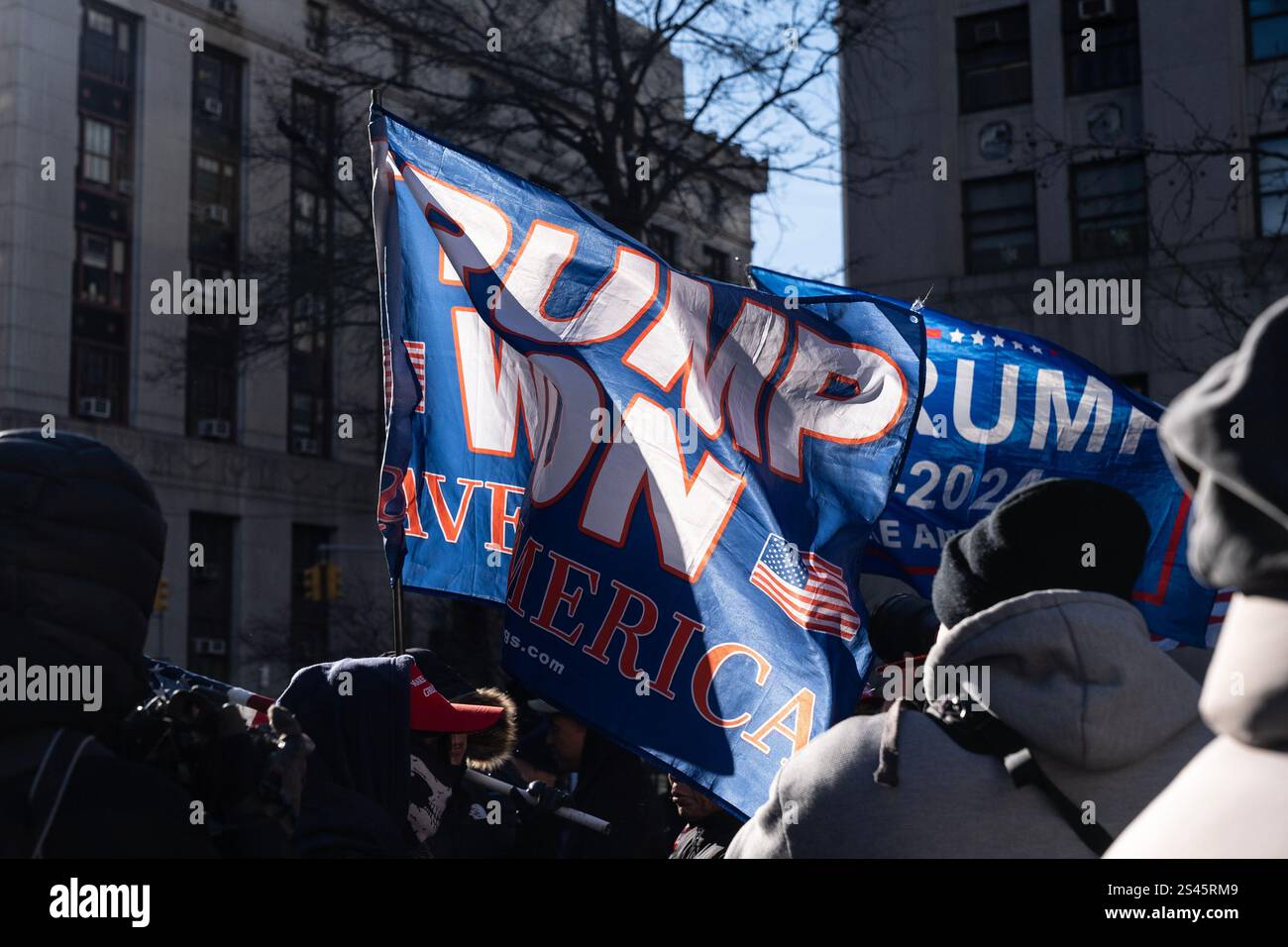 New York, USA. 10th Jan, 2025. Handful of President-elect Donald Trump ...