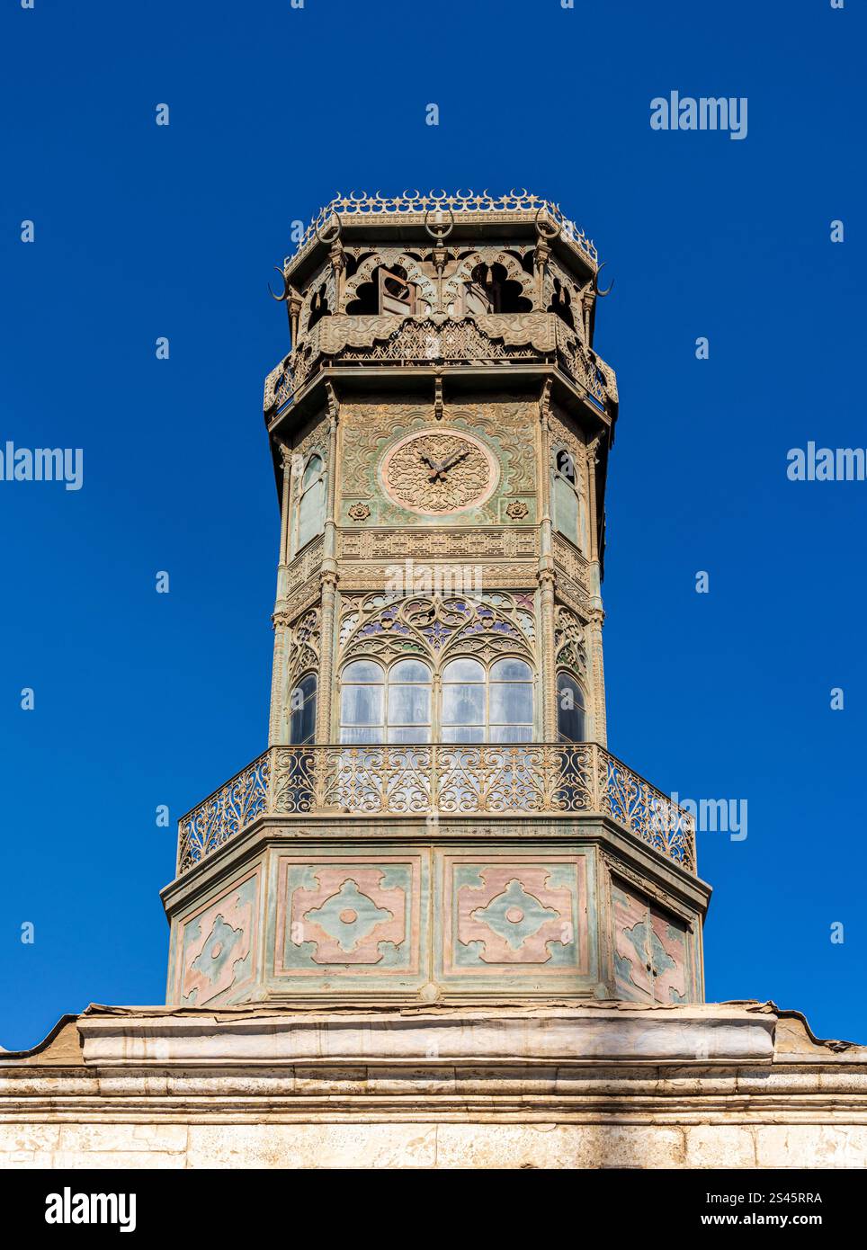 Cairo Citadel Clock is a 19th century French clock tower situated at ...