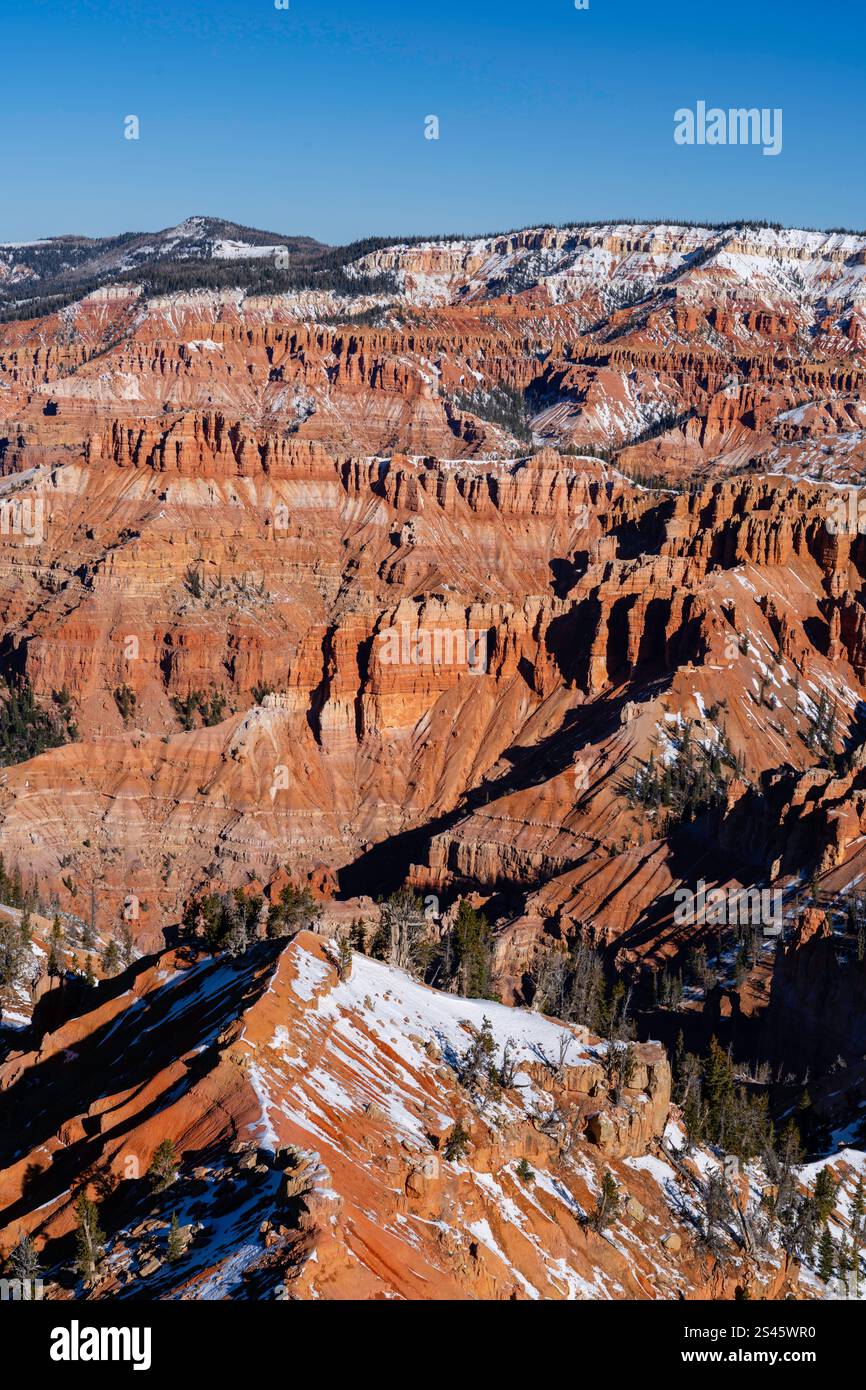 Photograph overlooking Cedar Breaks National Monument, near Brian Head ...