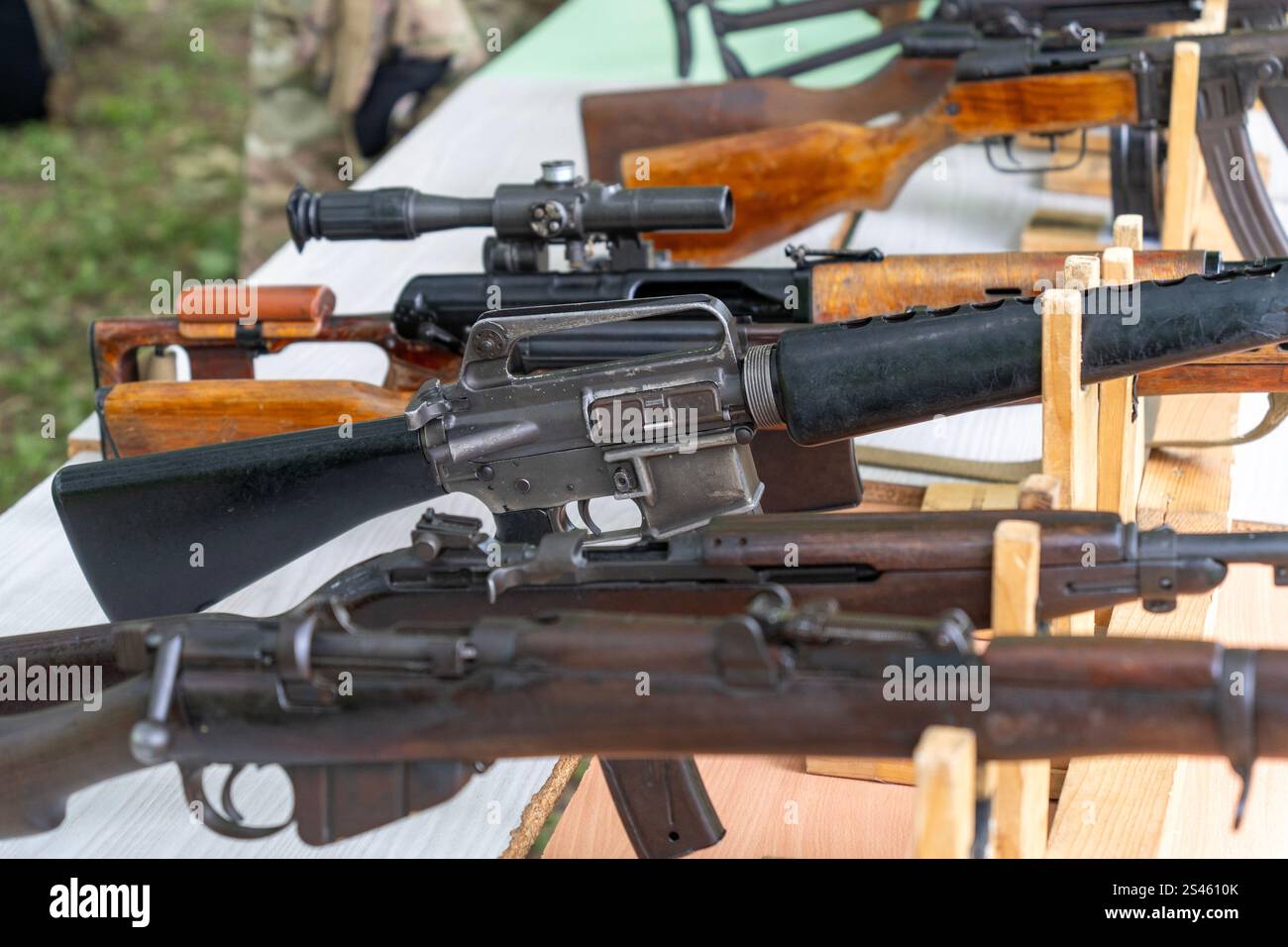 Rifle collection hi-res stock photography and images - Alamy