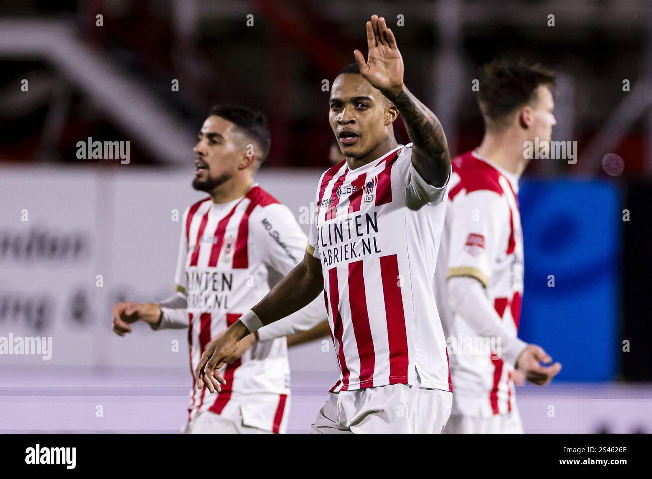 Oss, Netherlands. 10th Jan, 2025. OSS, 10-01-2025. Frans Heesen stadium ...