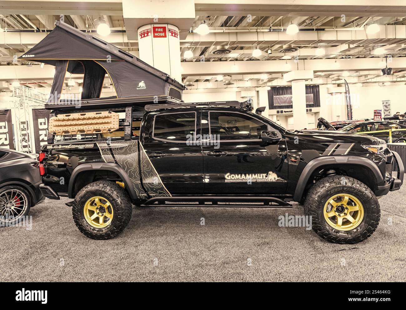 New York City, USA - March 27, 2024: Chevrolet Chevy Colorado sportscar ...