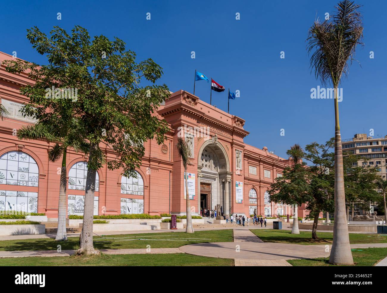 Cairo, Egypt - 29 October 2024: Museum of Egyptian Antiquities ...