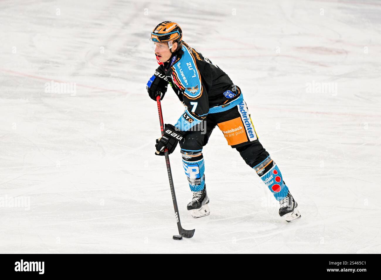 Linz, Austria. 10th Jan, 2025. LINZ, AUSTRIA -JANUARY 10: Brian Lebler ...
