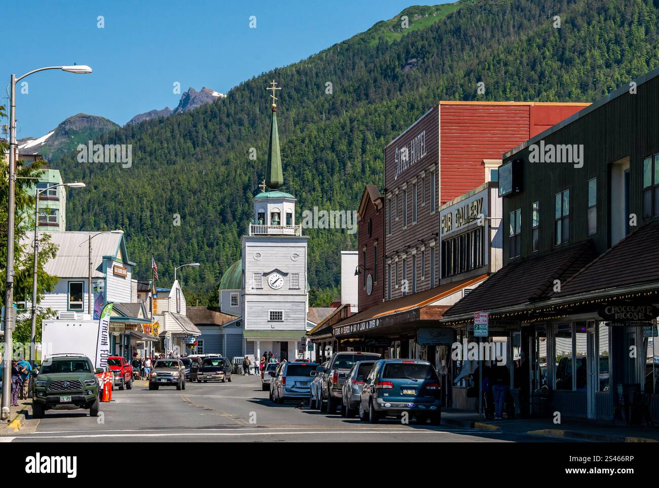 city view of Sitka Alaska USA Stock Photo - Alamy