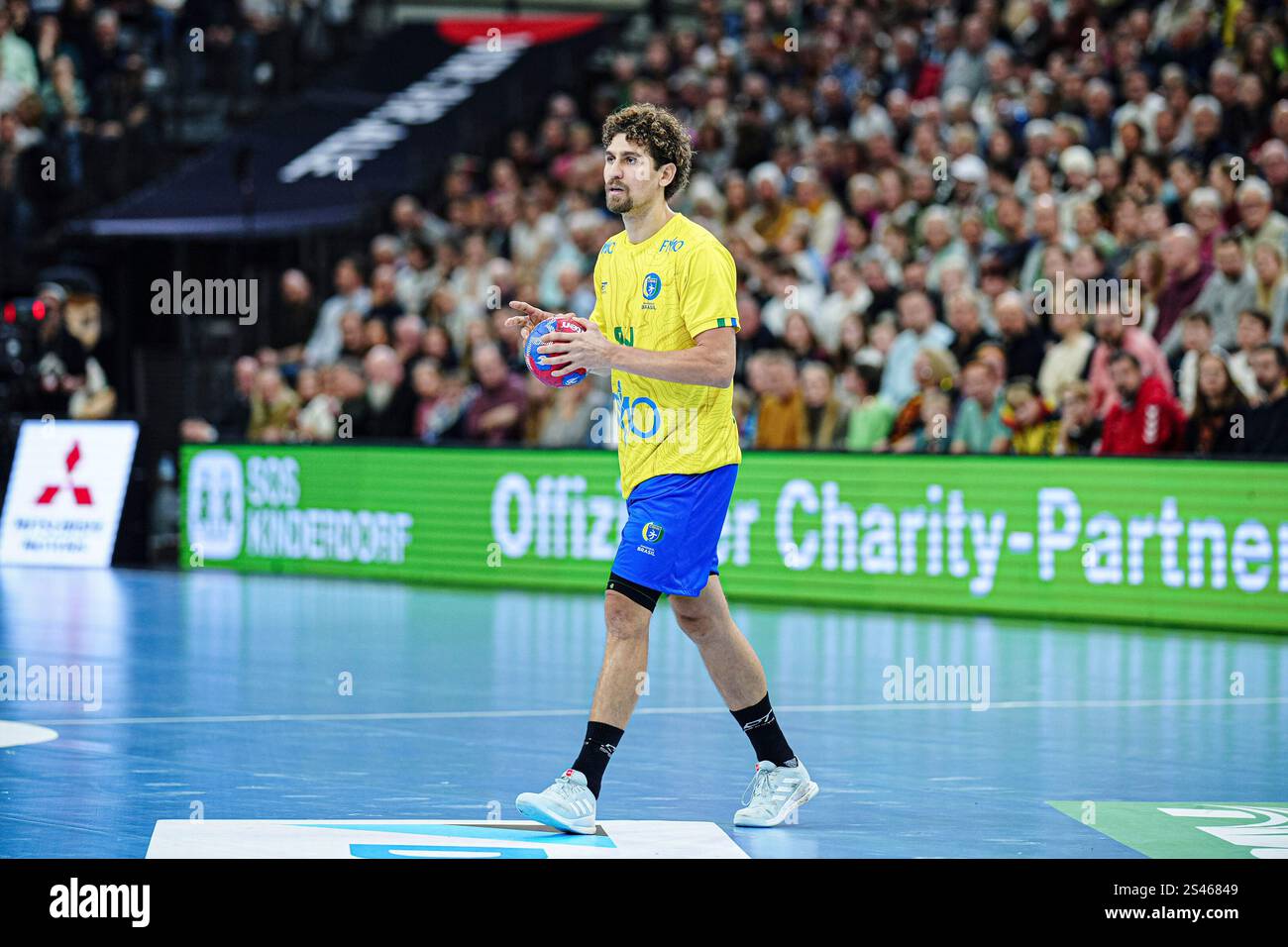 Acacio Filho (Brasilien, #94) GER, Deutschland vs. Brasilien, Handball ...