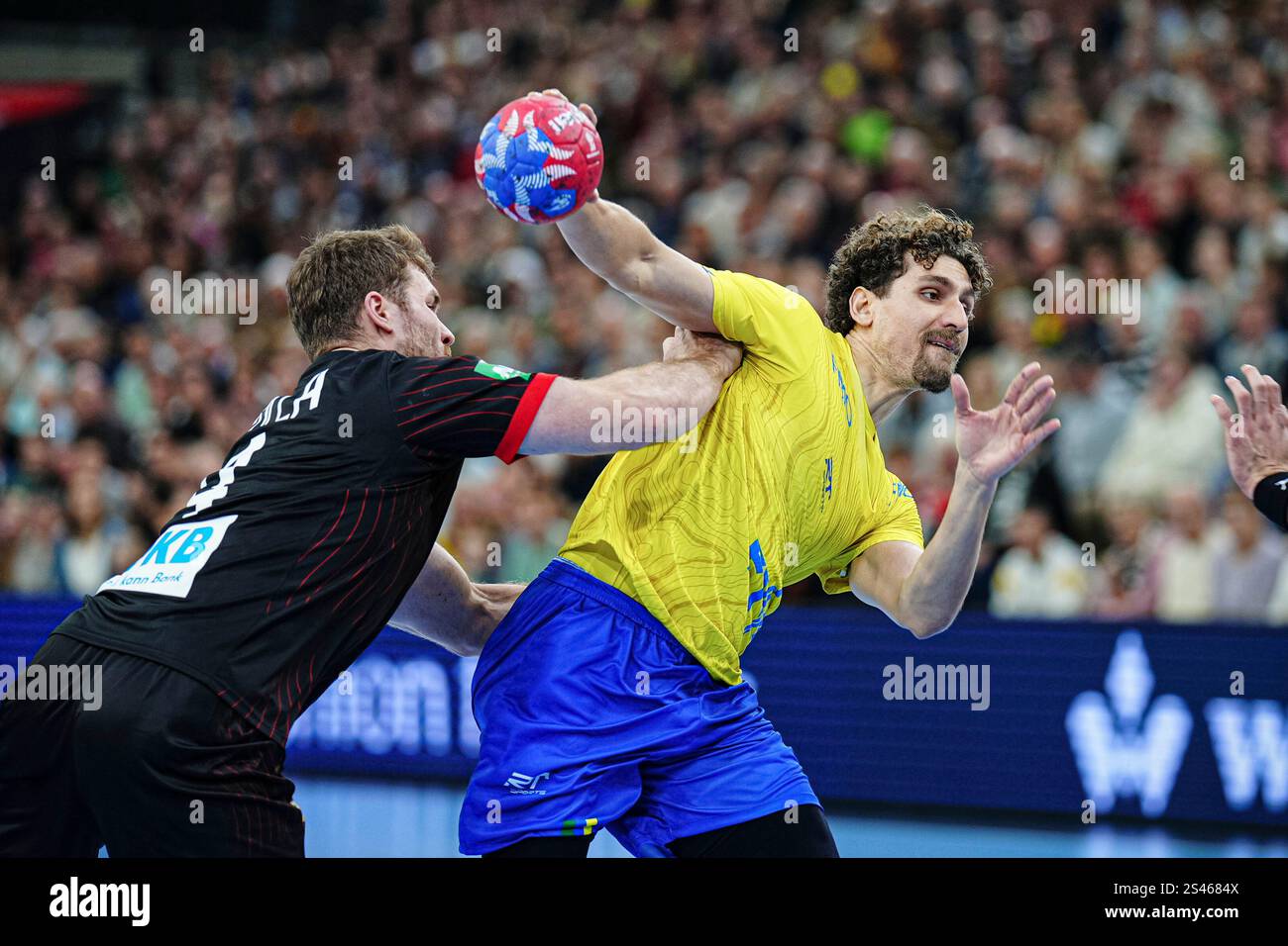 Johannes Golla (Deutschland, #04), Acacio Filho (Brasilien, #94) GER ...