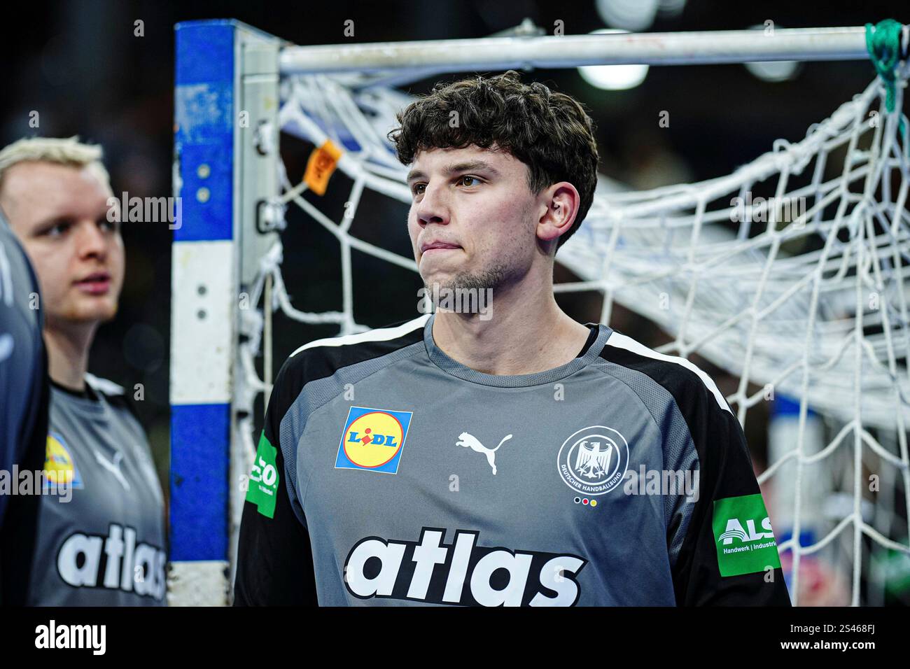 Flensburg, Deutschland. 09th Jan, 2025. Marko Grgic (Deutschland, #71 ...