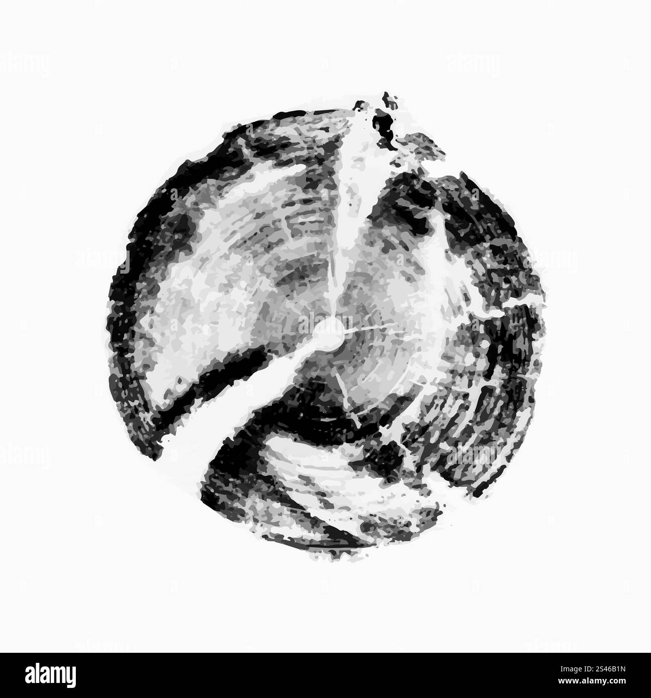 Engraved ring pattern Stock Vector Images - Alamy