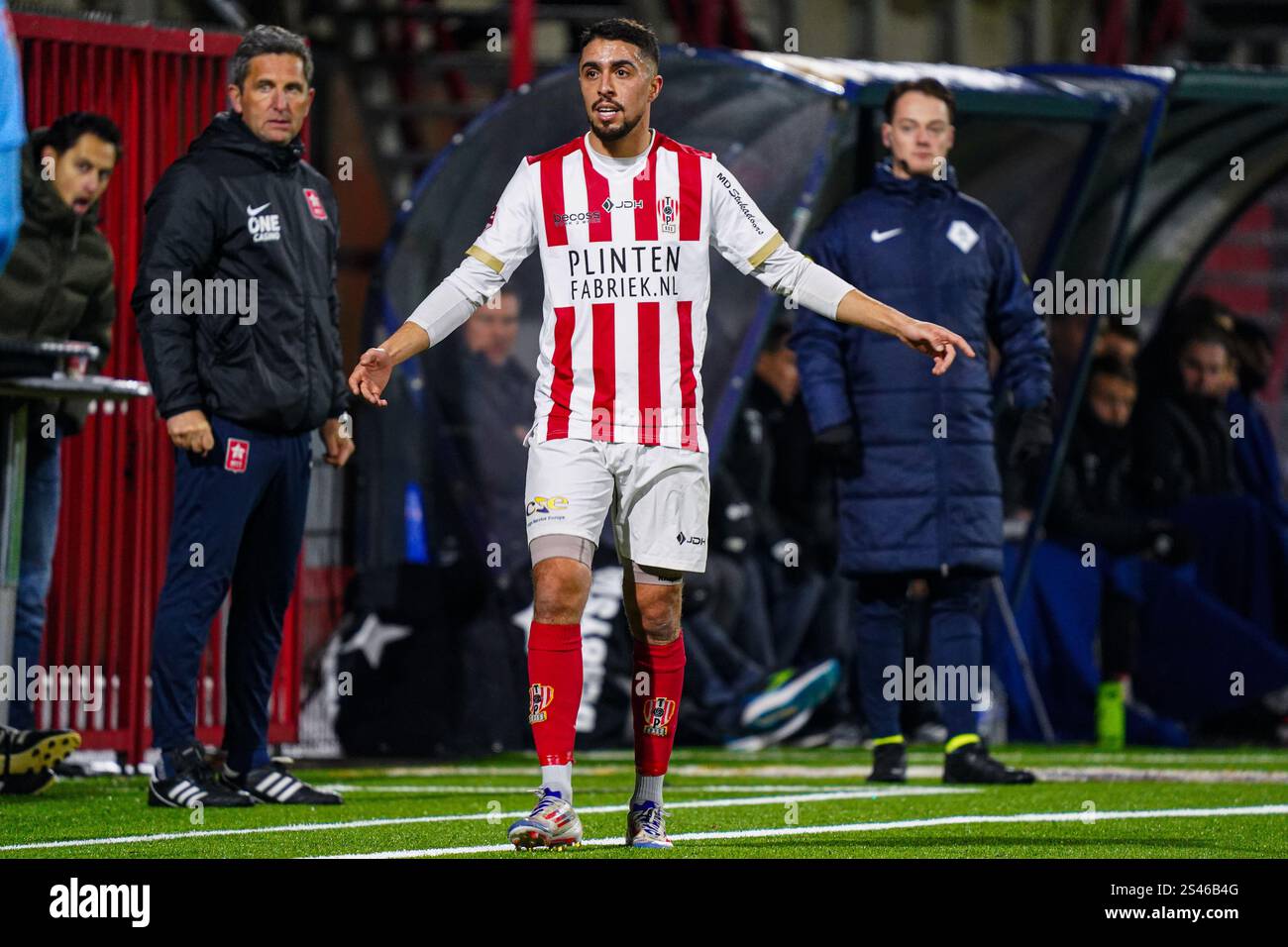 Oss, Netherlands. 10th Jan, 2025. OSS, NETHERLANDS - JANUARY 10: Karim ...
