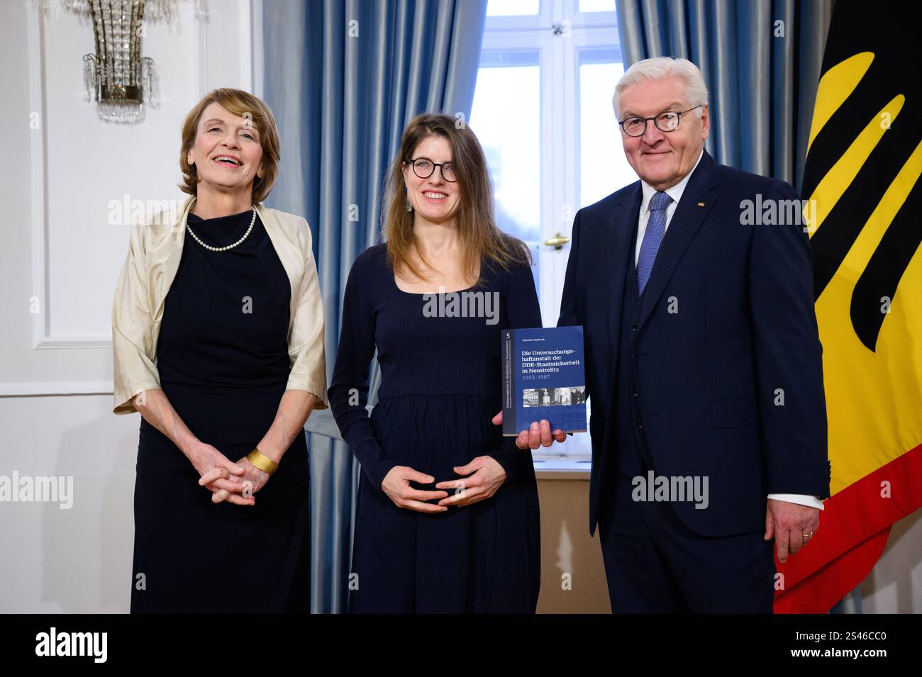 10 January 2025, Berlin: Federal President Frank-Walter Steinmeier and ...