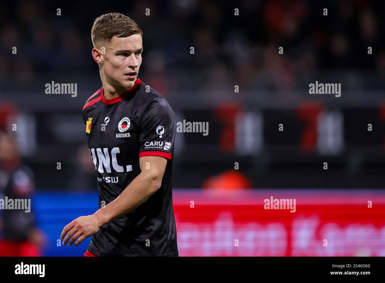 Rotterdam - Noah Naujoks of Excelsior Rotterdam during the twenty-first ...