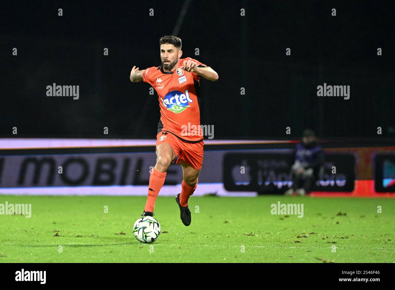 04 Jimmy ROYE (slmfc) during the Ligue 2 BKT match between Laval and ...