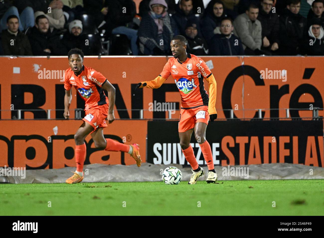 10 Kevin ZOHI (slmfc) during the Ligue 2 BKT match between Laval and ...
