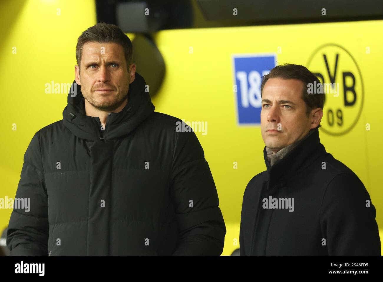 Sebastian Kehl und Lars Ricken (BVB) GER, Borussia Dortmund gegen Bayer ...