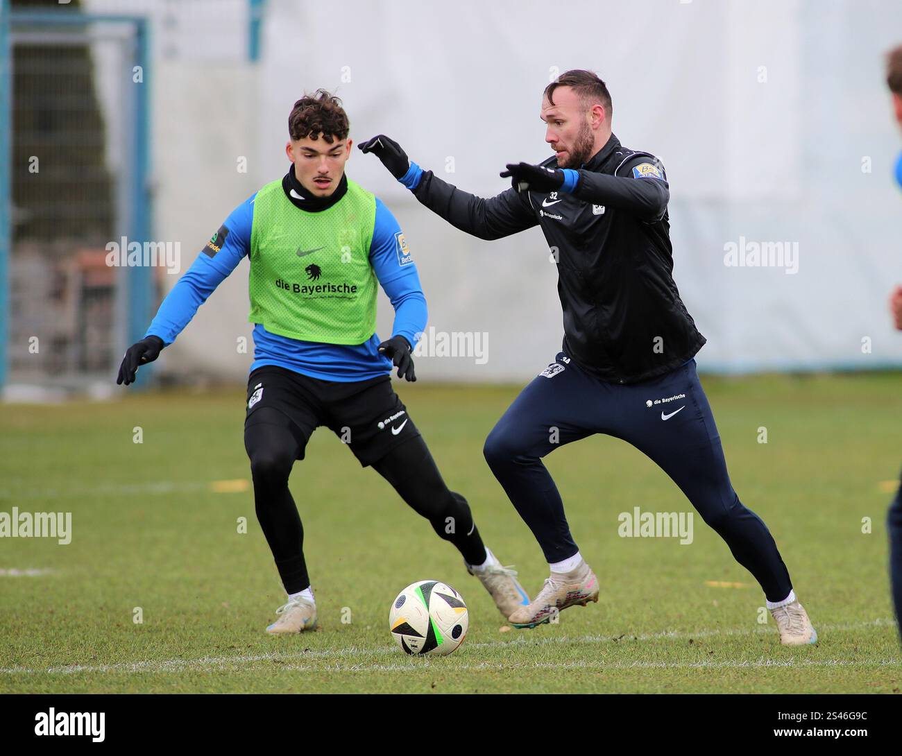 München, Deutschland, 10. Januar 2025: Fussball, Herren, 3.Liga, Saison ...