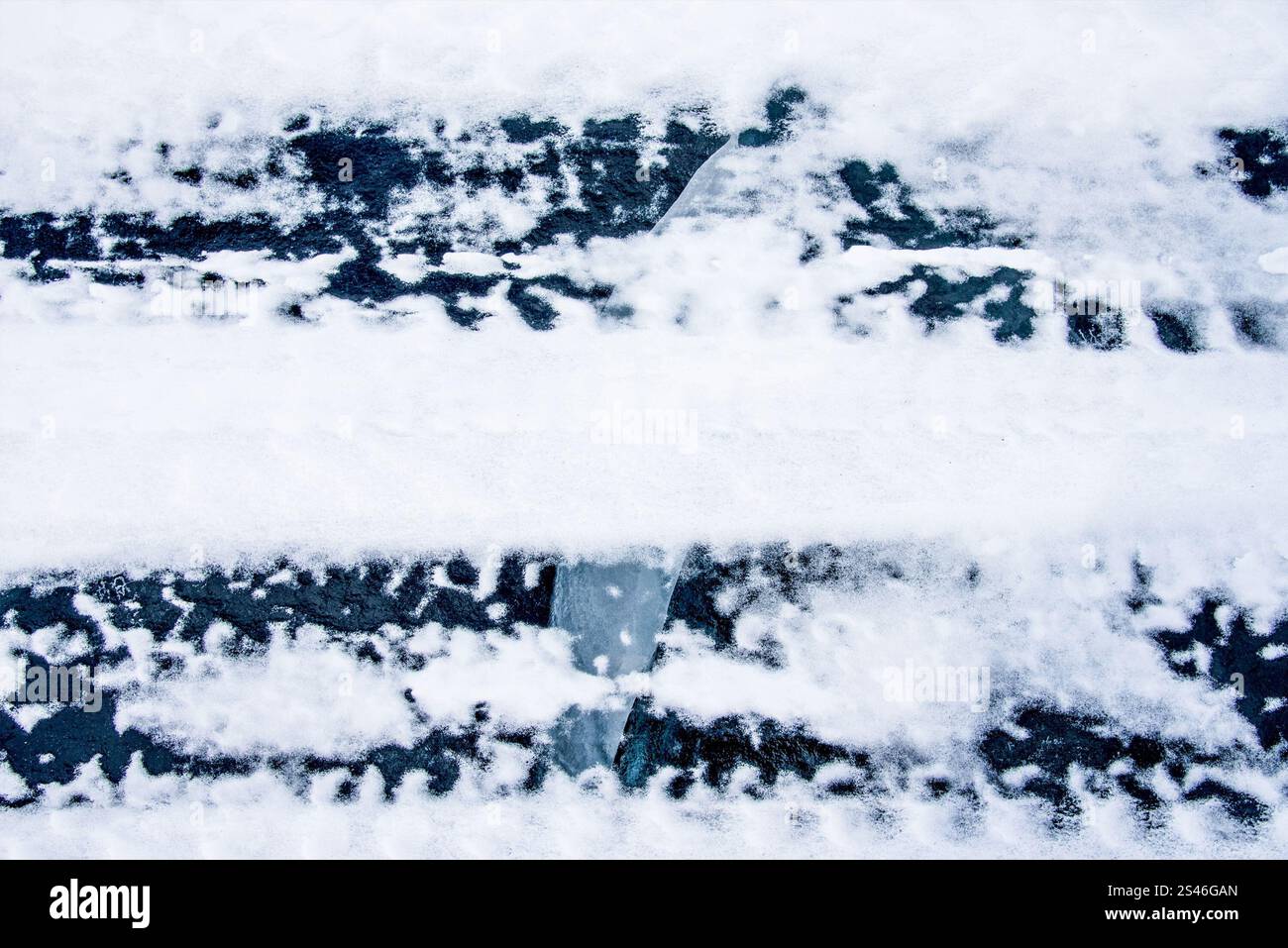Deep blue ice texture, lake water frozen in winter, icy wallpaper Stock ...