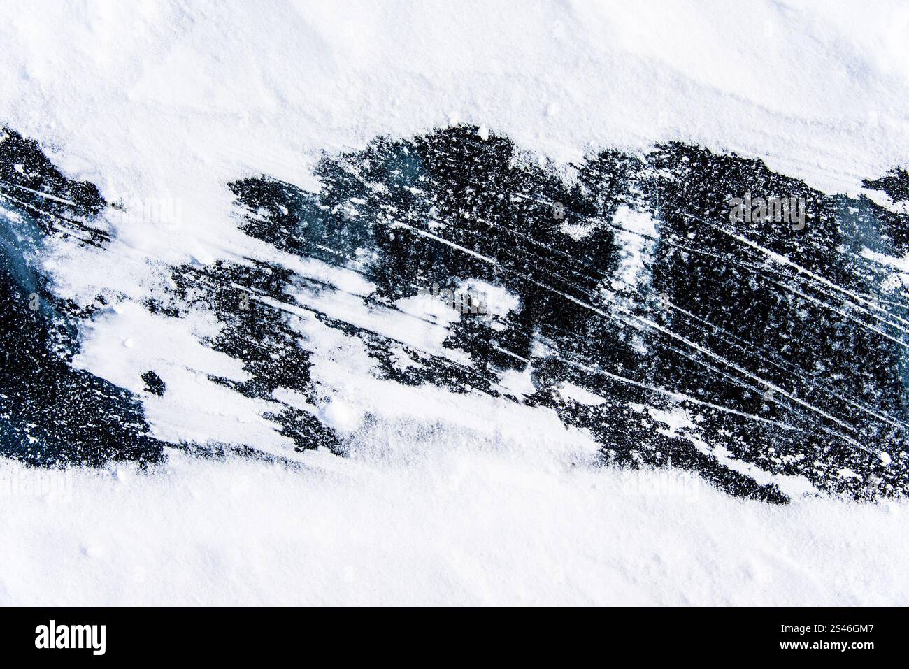 Deep blue ice texture, lake water frozen in winter, icy wallpaper Stock ...