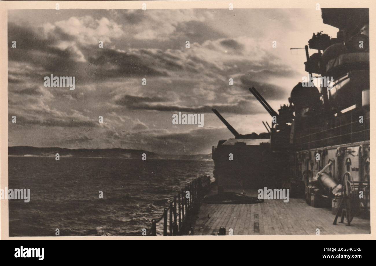Tirpitz sinking hi-res stock photography and images - Alamy