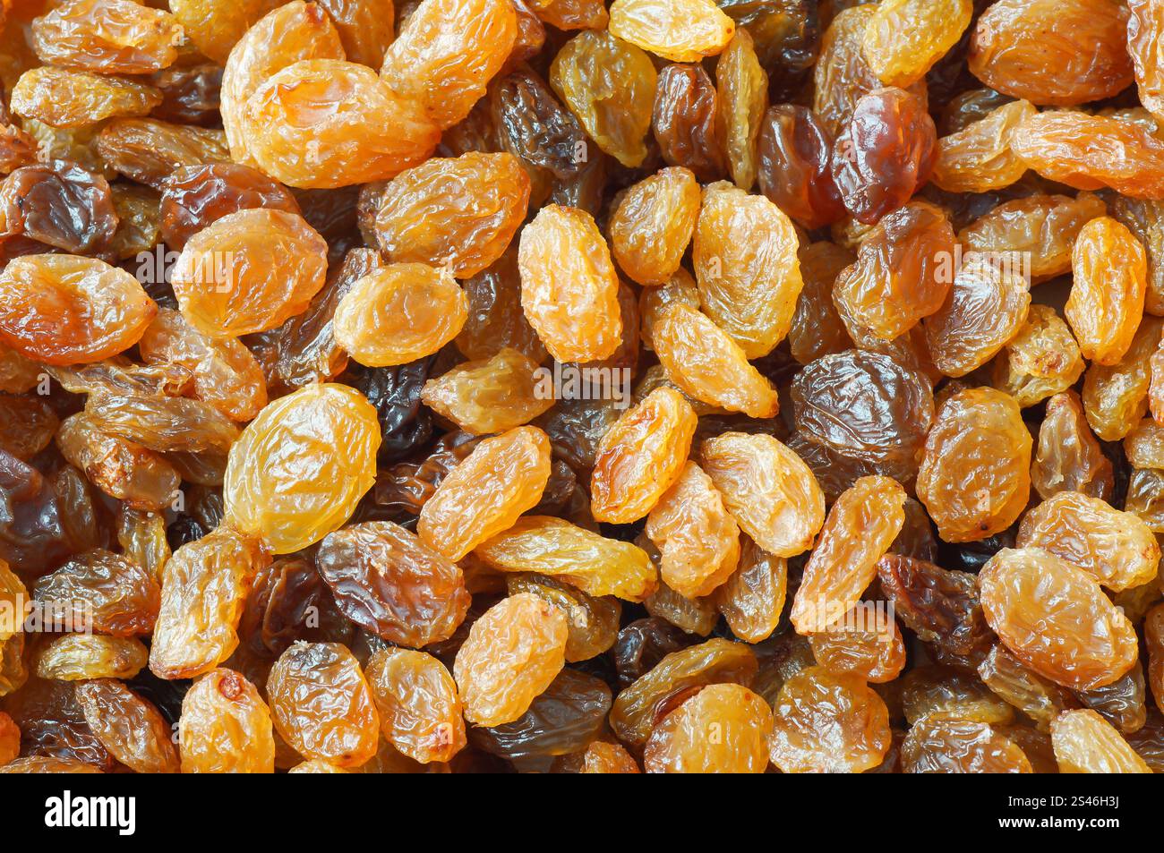 Dried grapes textured background, healthy dry fruit concept, raisins ...