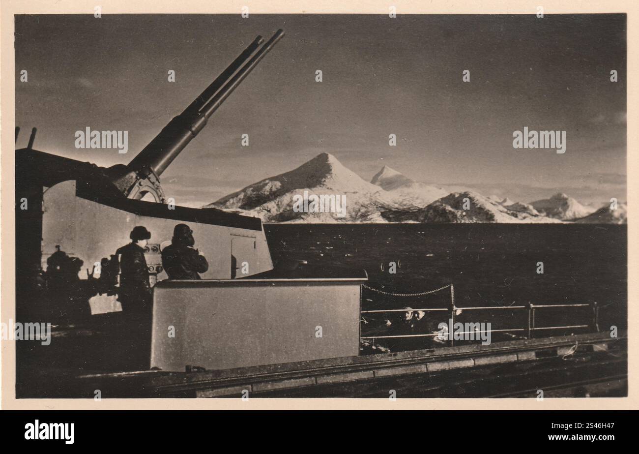 Tirpitz sinking hi-res stock photography and images - Alamy