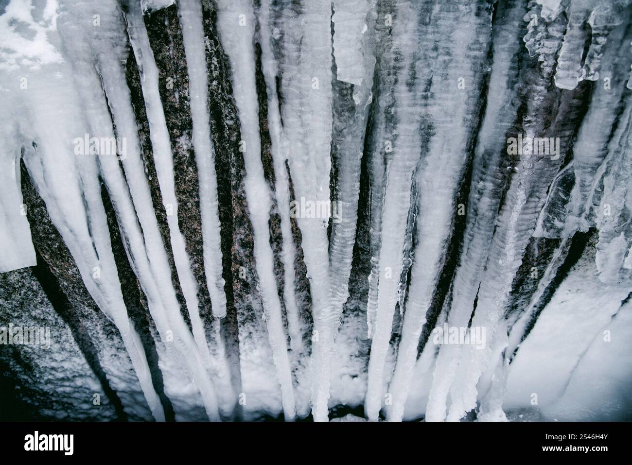 Deep blue ice texture, lake water frozen in winter, icy wallpaper Stock ...