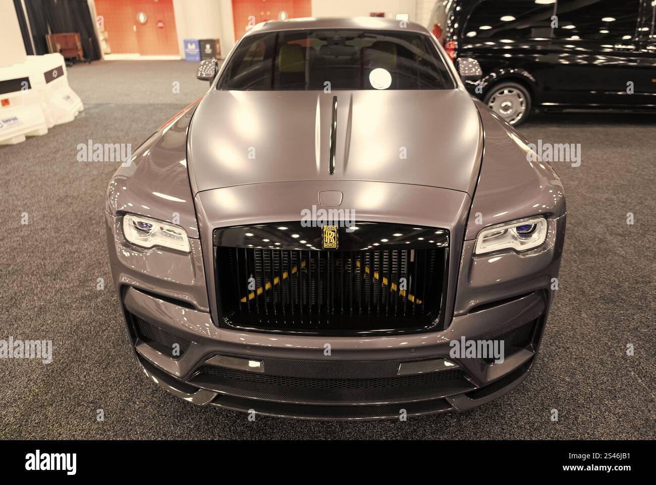New York City, USA - March 28, 2024: Rolls Royce Wraith 1938 luxurious ...