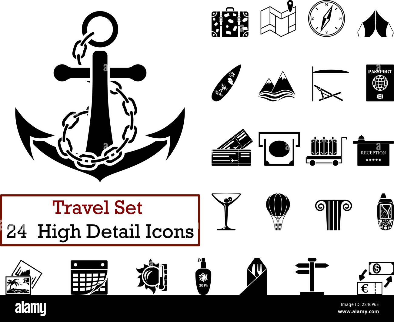 Camera icons in color Cut Out Stock Images & Pictures - Alamy