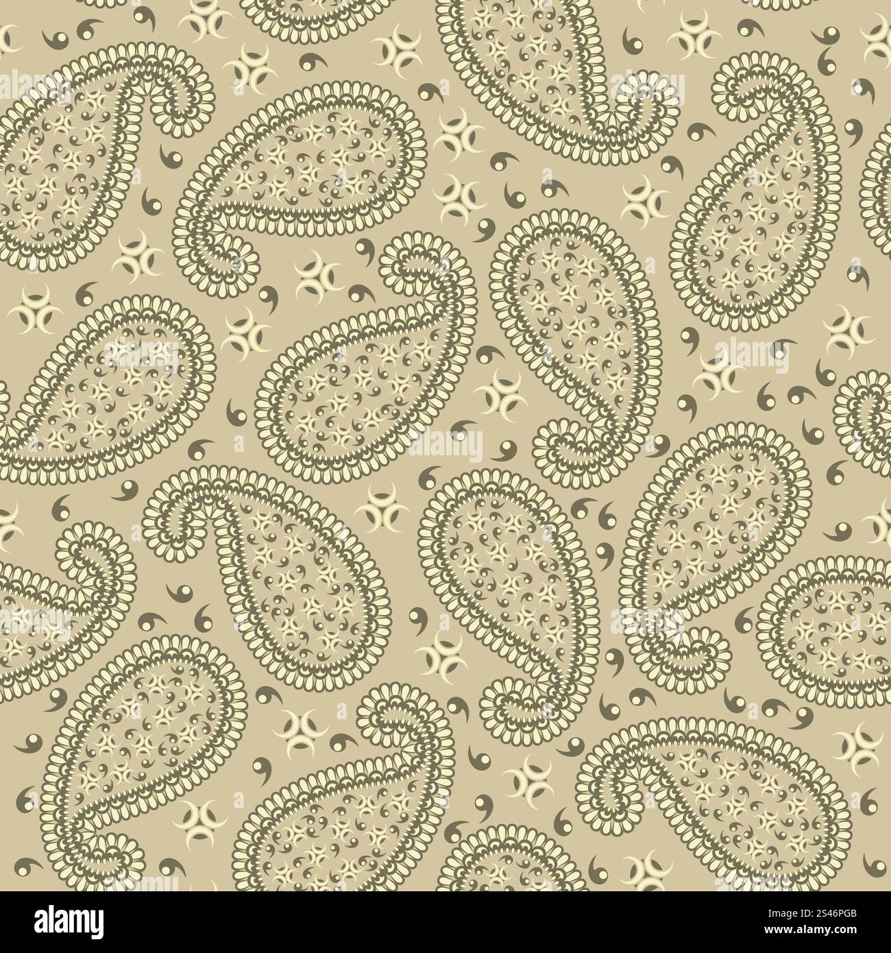 Oriental cucumbers seamless vector pattern. For easy making seamless ...