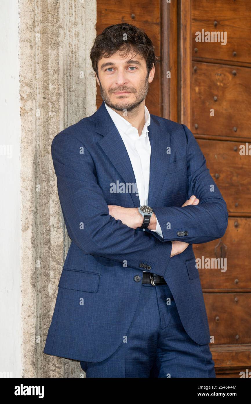 Rome, Italy. 10th Jan, 2025. Lino Guanciale attends the “Il Conte di ...