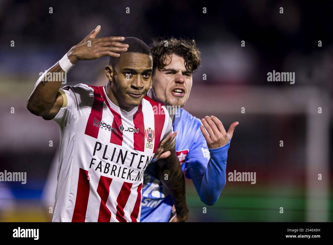 Oss, Netherlands. 25th Nov, 2023. OSS, 10-01-2025. Frans Heesen stadium ...