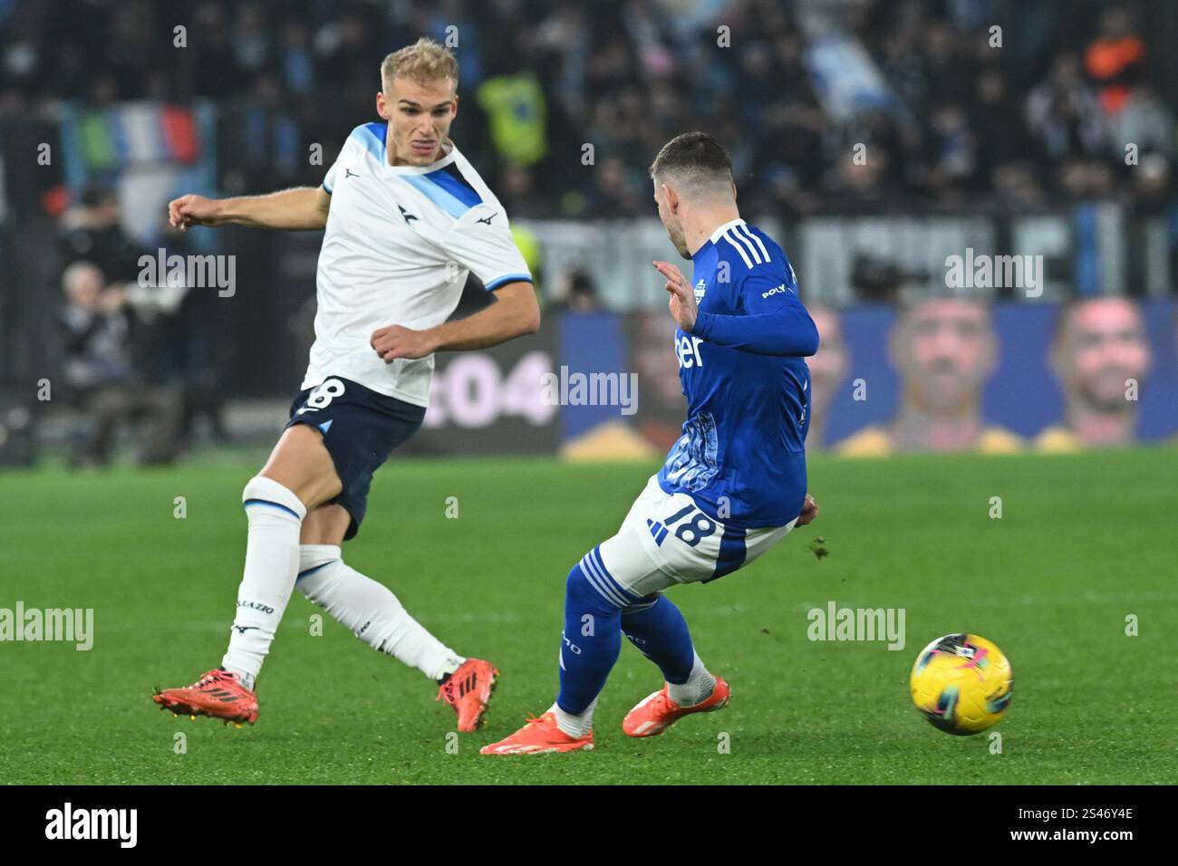 Rome, Italy. 10th Jan, 2025. during the Serie A Enilive between SS Lazio vs Como 1907 at Olimpic ...