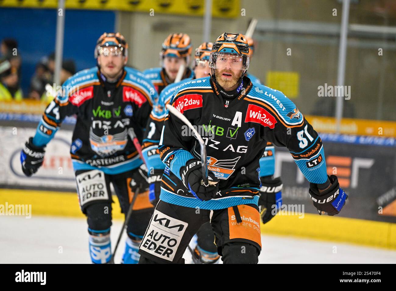 Linz, Austria. 10th Jan, 2025. LINZ, AUSTRIA -JANUARY 10: Sean Brendan ...