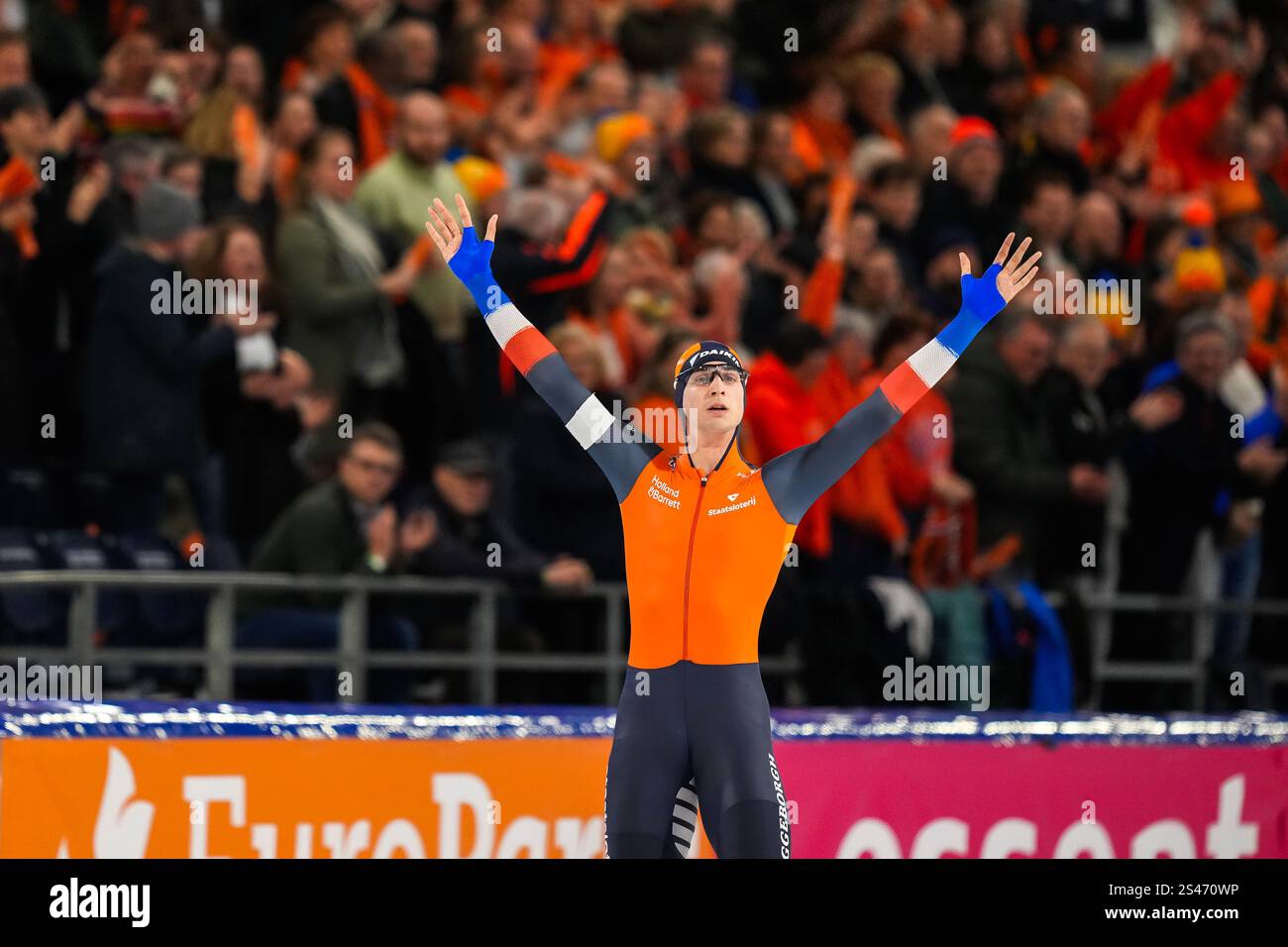 Heerenveen, Netherlands. 10th Jan, 2025. HEERENVEEN, NETHERLANDS ...