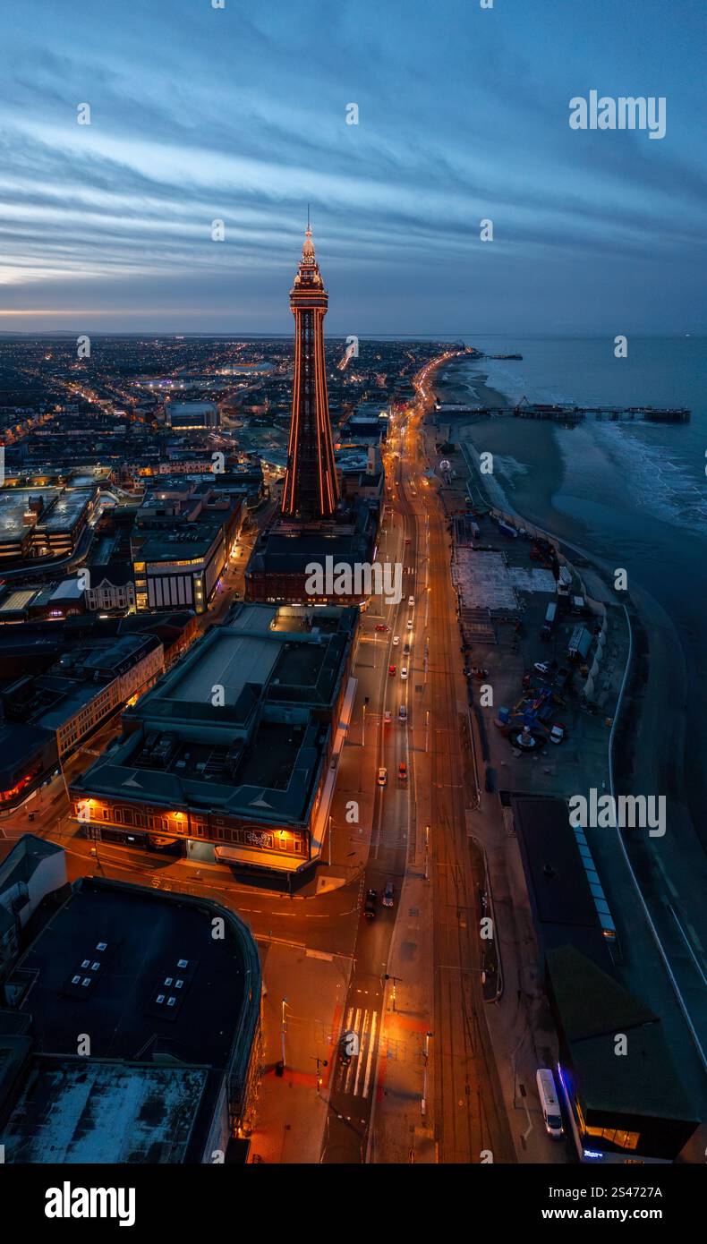 Lancashire city lights hi-res stock photography and images - Alamy