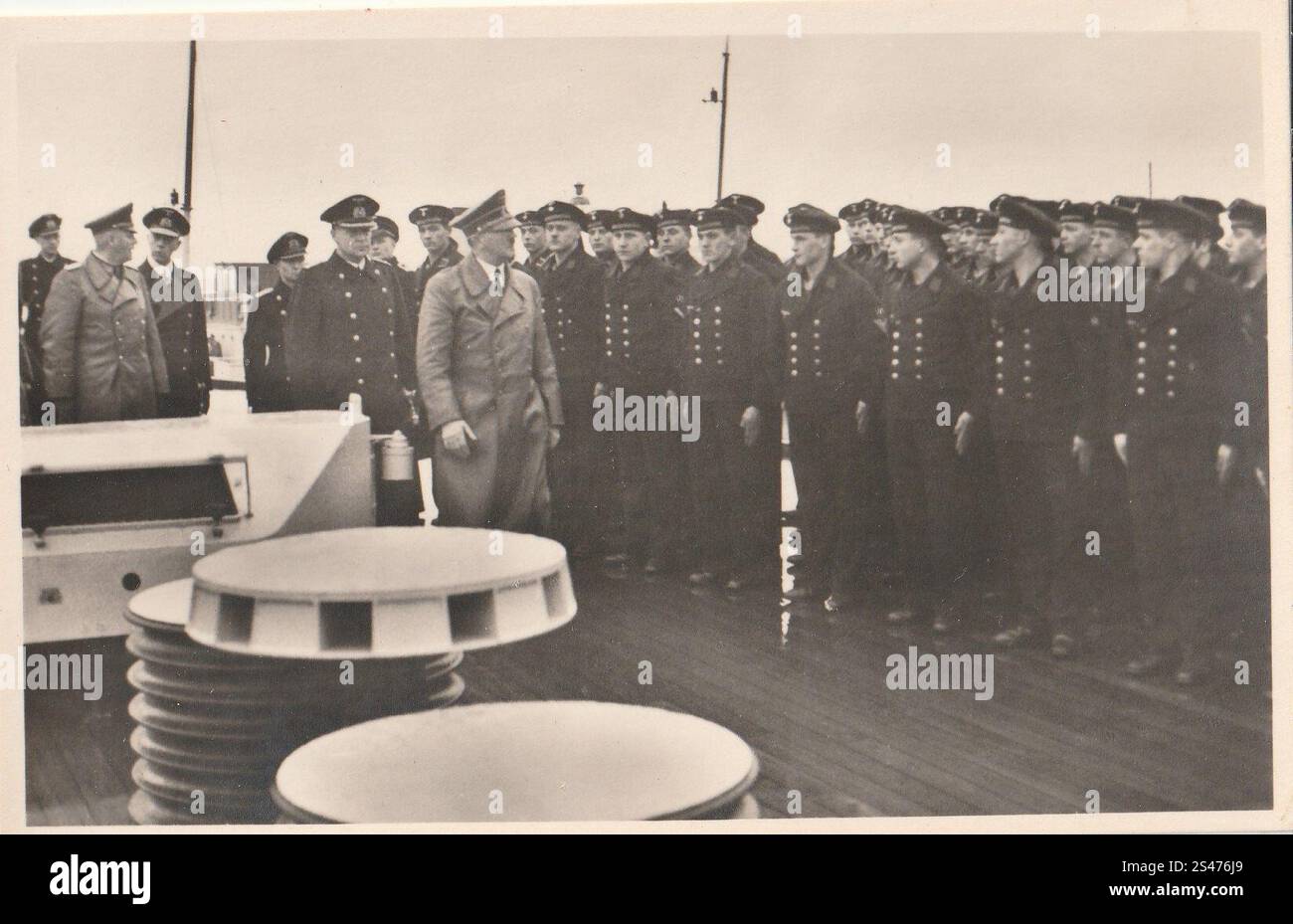 Historic WWII German Battleship Bismarck (circa 1940 Stock Photo - Alamy