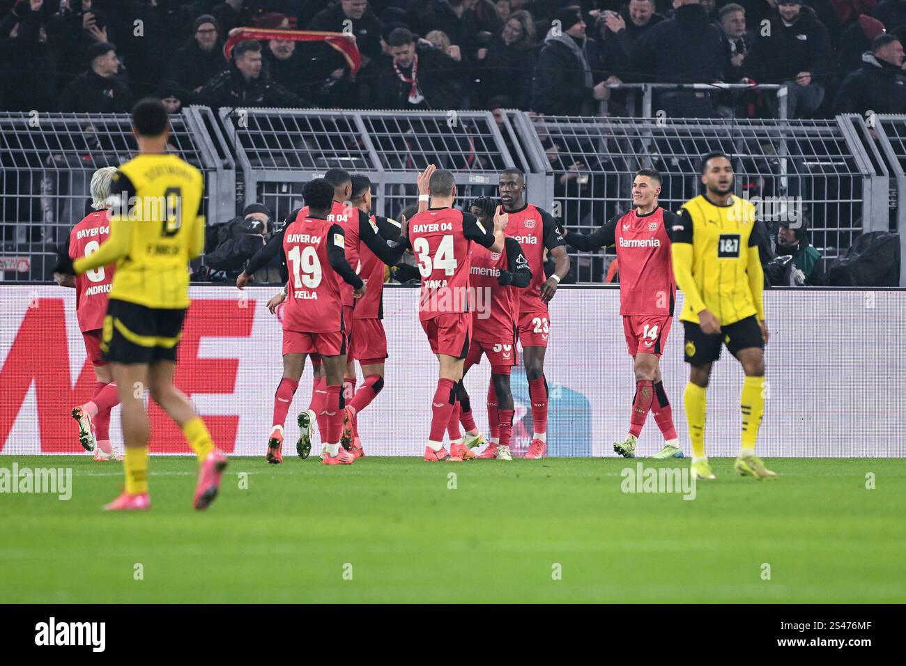 Dortmund, Deutschland. 10th Jan, 2025. 10.01.2025, Fussball, Bundesliga, 16. Spieltag Saison ...