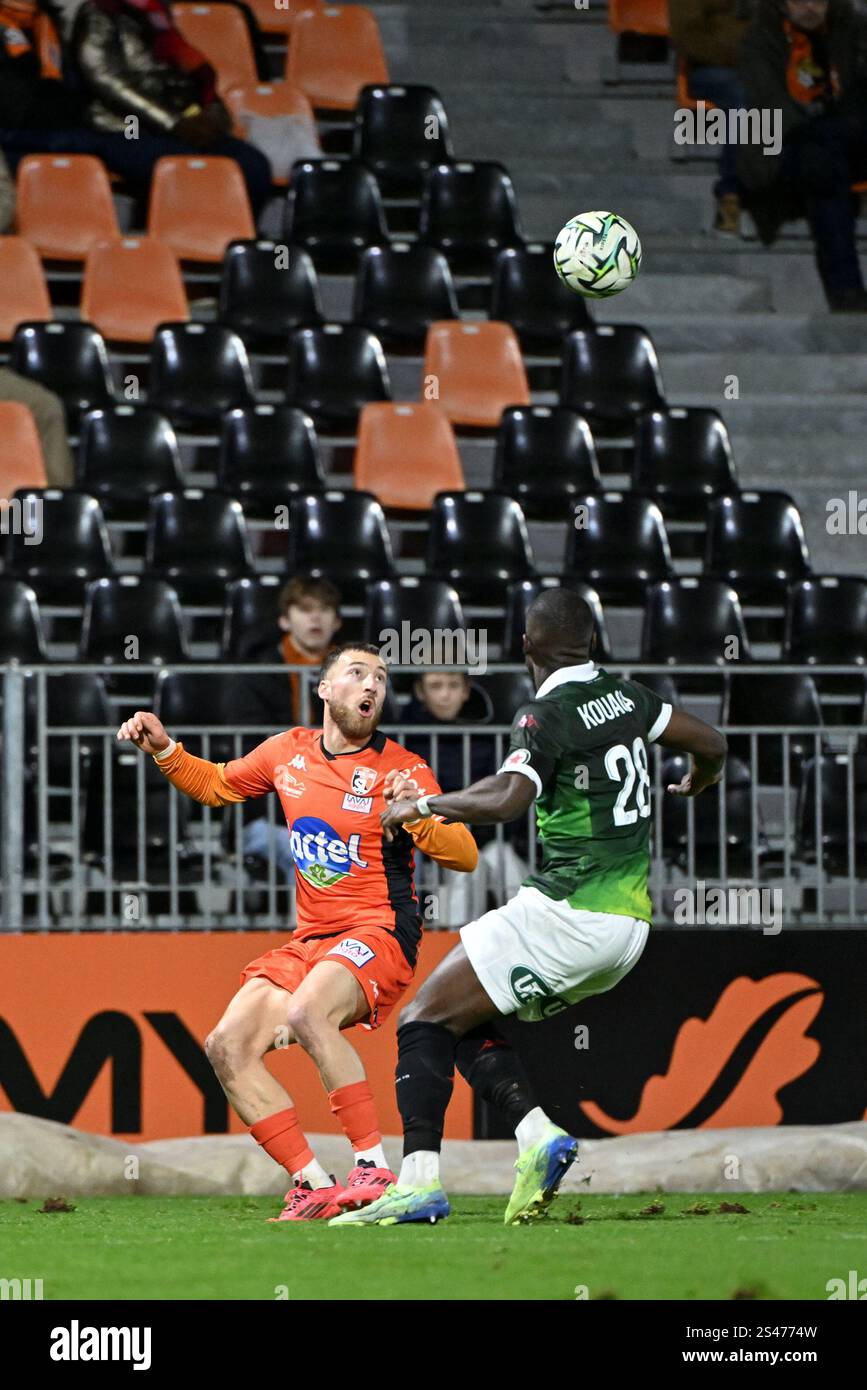 07 Thibaut VARGAS (slmfc) during the Ligue 2 BKT match between Laval ...