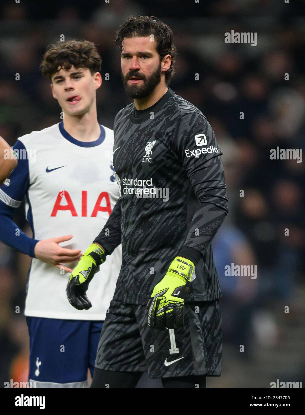 London, UK. 08th Jan, 2025. Tottenham Hotspur v Liverpool - Carabao Cup ...