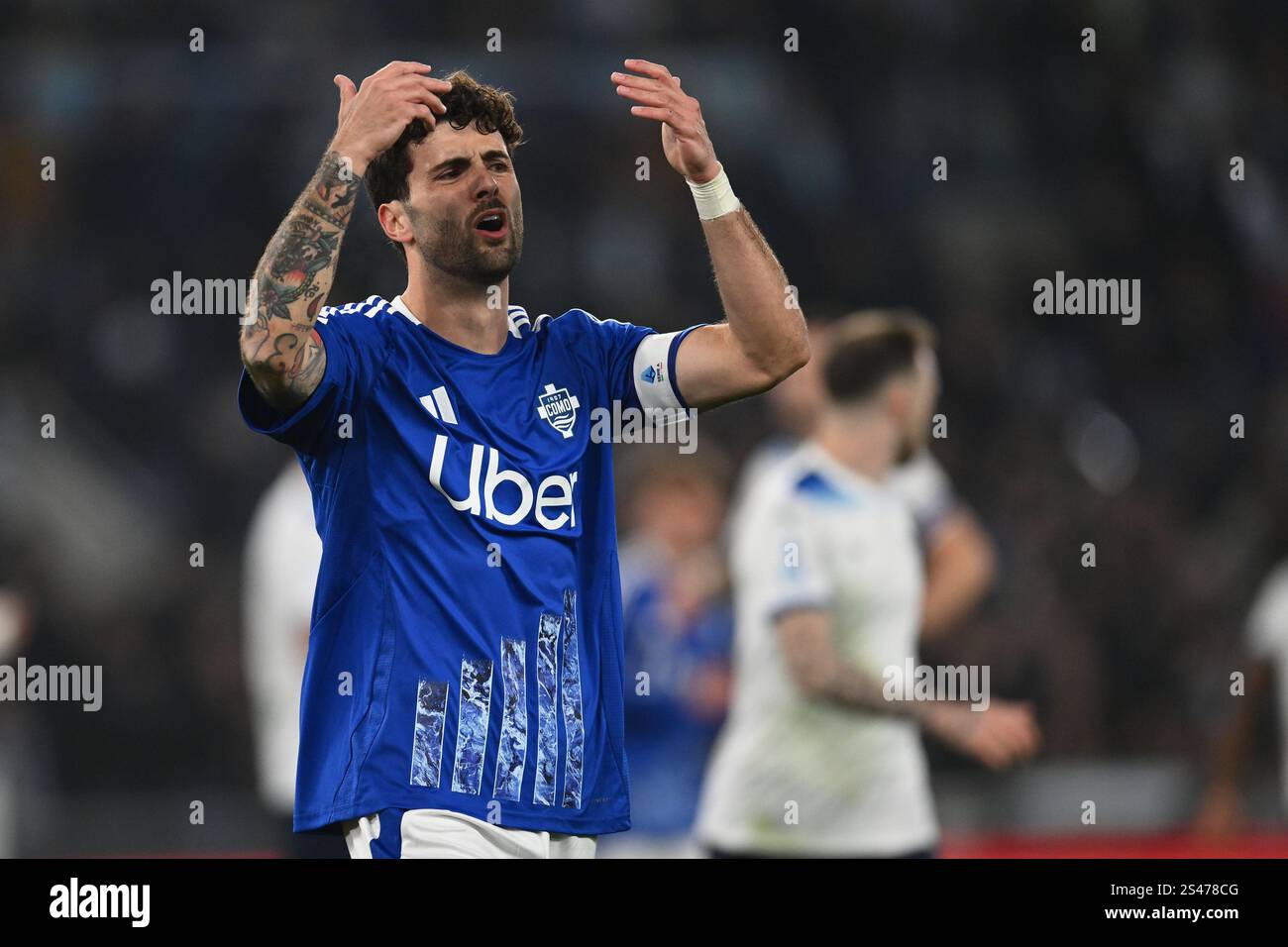 Patrick Cutrone of Como 1907 during the 20th day of the Serie A ...