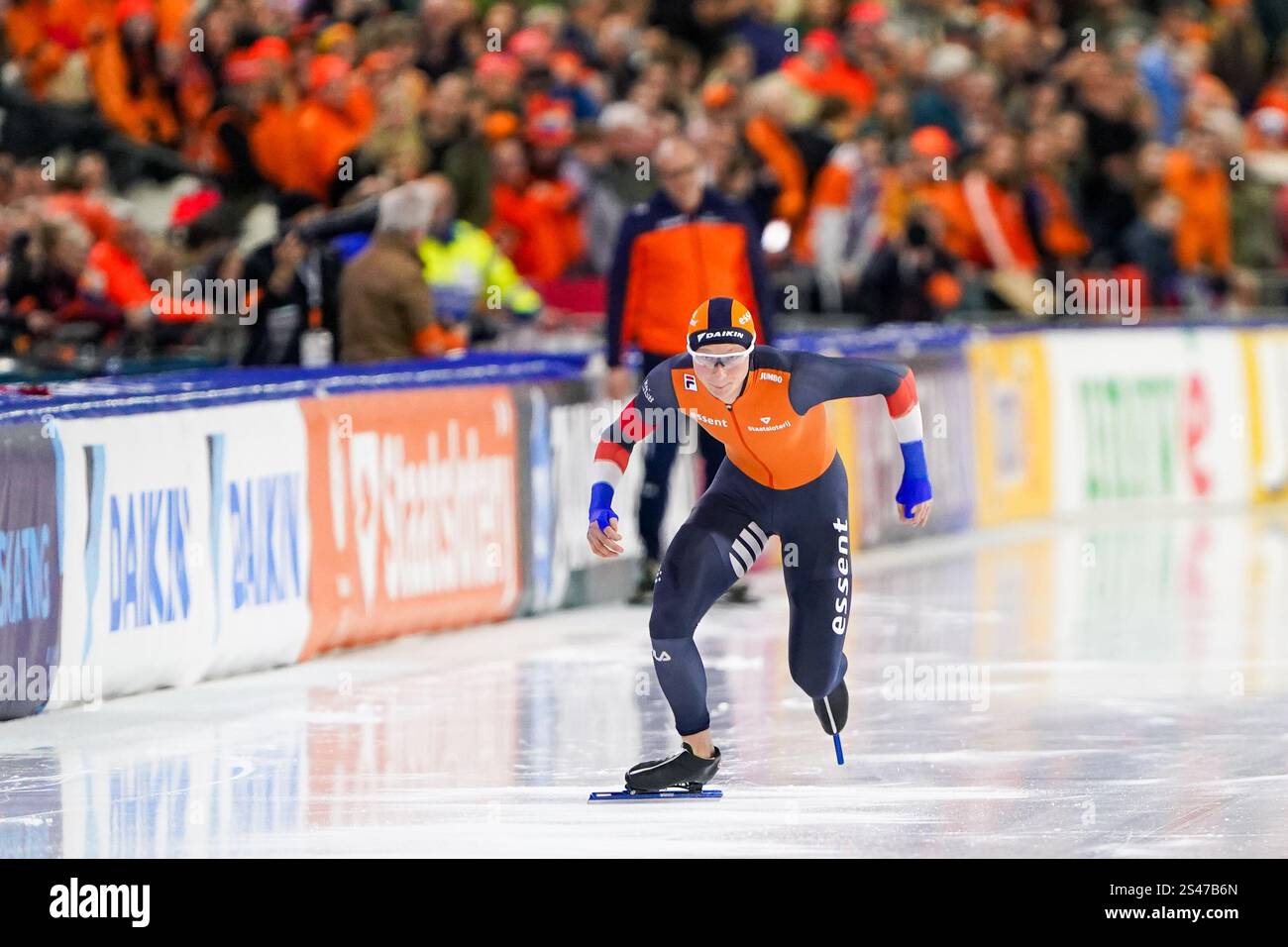 Heerenveen, Netherlands. 10th Jan, 2025. HEERENVEEN, NETHERLANDS ...