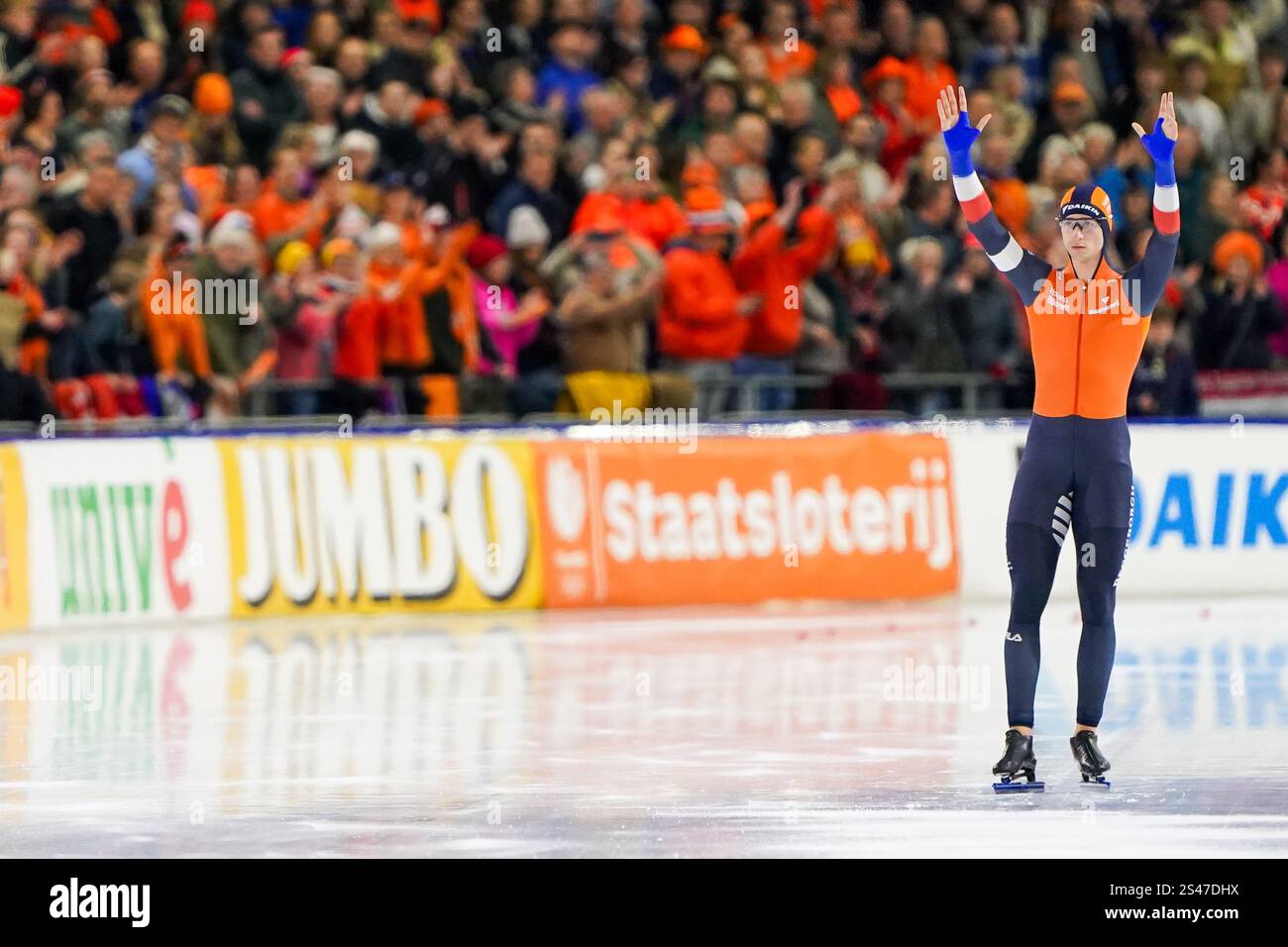 Heerenveen, Netherlands. 10th Jan, 2025. HEERENVEEN, NETHERLANDS ...