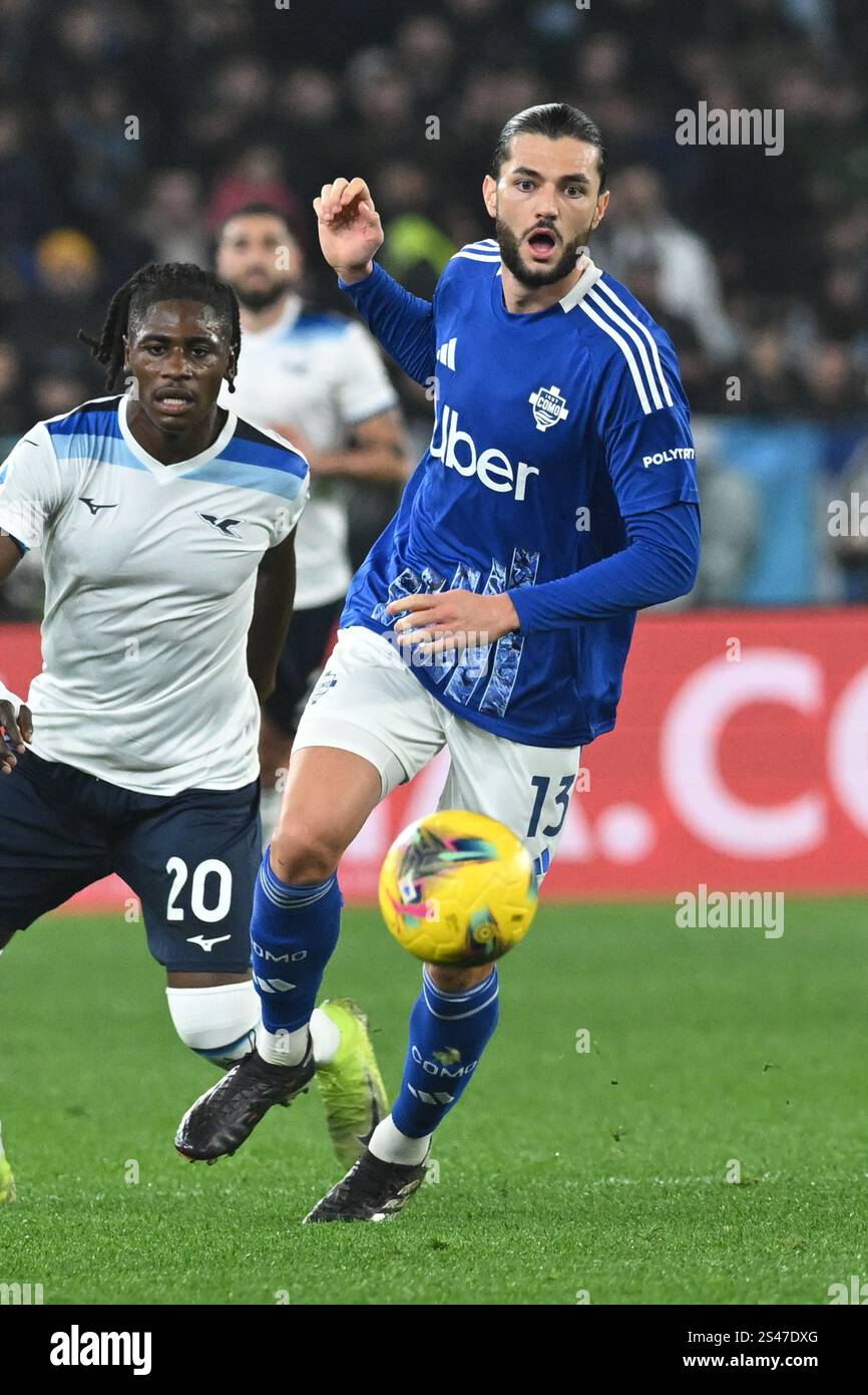 Rome, Italy. 10th Jan, 2025. Alberto Dossena in action during the Serie ...