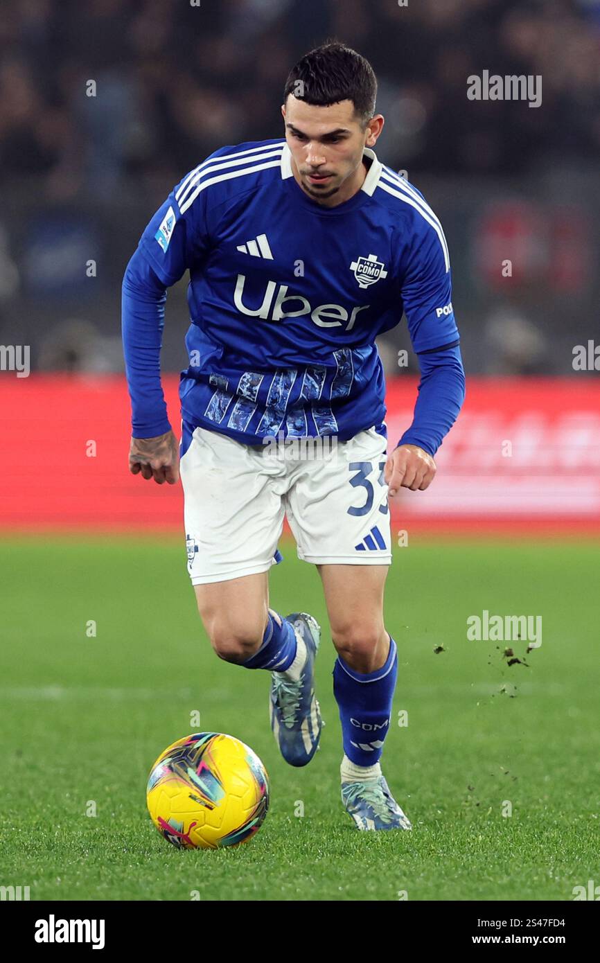 Rome, Italy. 10th Jan, 2025. Rome, Italy 10.01.2025 : Lucas Cunha of ...