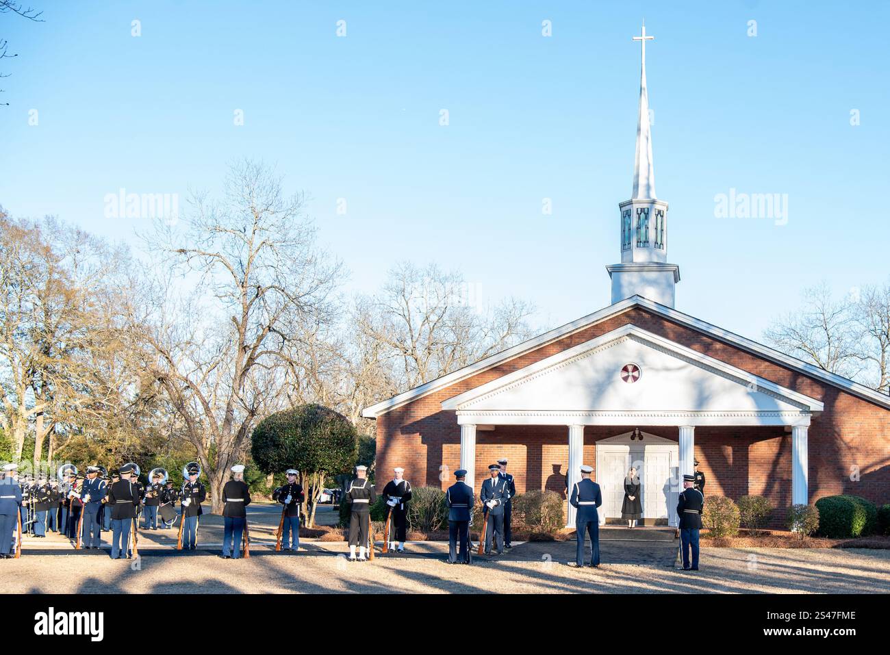 Plains, United States Of America. 10th Jan, 2025. United States service ...