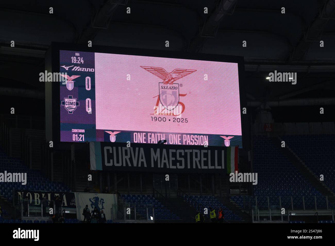 10th January 2025, Stadio Olimpico, Rome, Italy; Italian Serie A ...